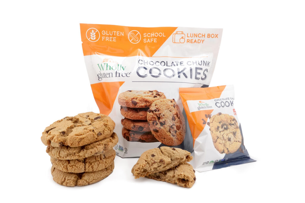 Single Serve Gluten Free and Vegan Chocolate Chunk Cookies (5 Pack ...